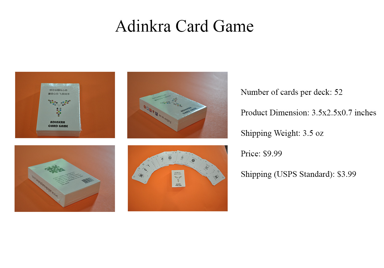 Pricing – Adinkra Alphabet