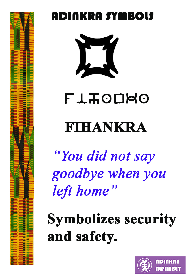 Fihankra – Adinkra Alphabet