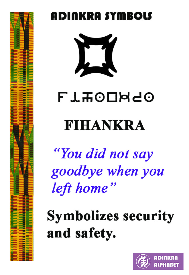 Fihankra – Adinkra Alphabet